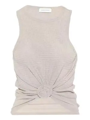 MAGDA BUTRYM Knot-Detail Tank Top
