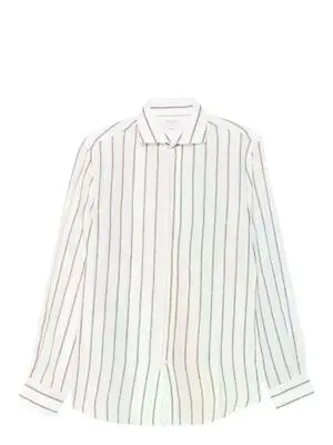 Brunello Cucinelli Striped Shirt - Neutrals