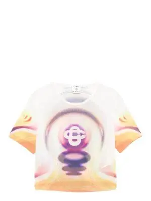 Casablanca Graphic-print T-shirt - Orange