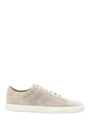 COMMON PROJECTS Achilles Suede Low-Top Sneakers Neutrals
