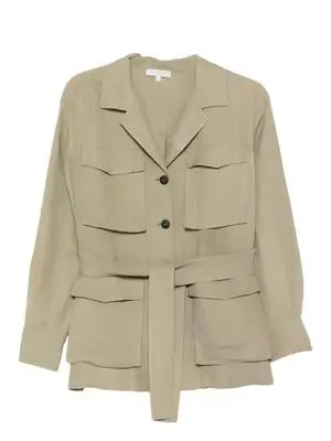 Antonelli Firenze Belted Jacket - Green