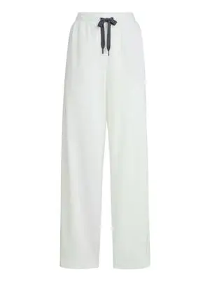 Brunello Cucinelli Cotton Piqué Track Pants - Neutrals