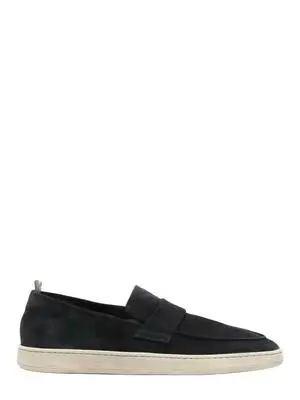Officine Creative Penny-Strap Loafers Blue