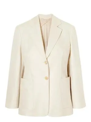 Max Mara Linen Blazer - Neutrals