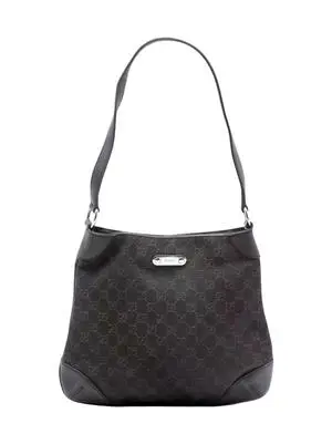 Gucci Gg Denim Shoulder Bag 2016-2026 - Brown