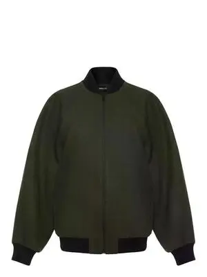 ANOUKI Zip-Up Bomber Jacket