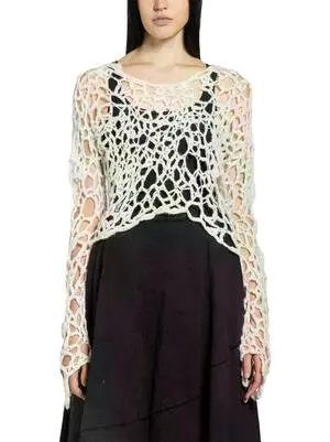 HALOS Cables Merino Wool Sweater - Neutrals