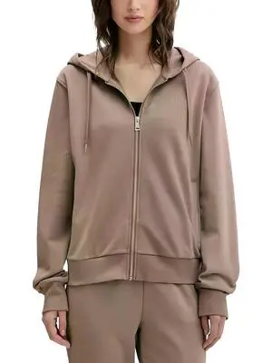 Guess Sofia Zip Hoodie - Brown
