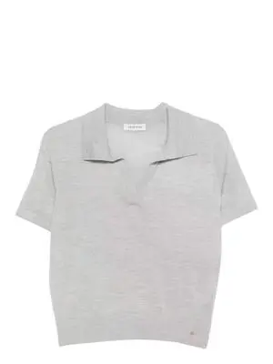 ANINE BING V-neck Short-sleeve T-shirt - Grey