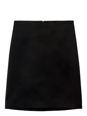 Balenciaga A-line Midi Skirt - Black
