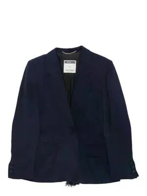 Moschino 2000s Tassel Blazer - Blue
