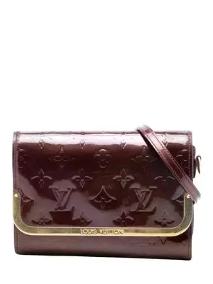 LOUIS VUITTON 2011 Louis Vuitton Monogram Vernis Rossmore PM Red