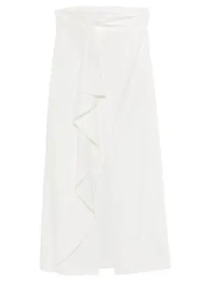 THE GARMENT Pisano Ruffled Strapless Dress - White