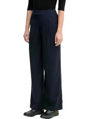 BENETTON Pleated Trousers - Blue
