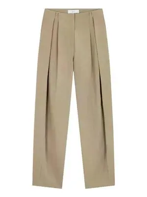 IRO PARIS Sonja Pleated Trousers - Green