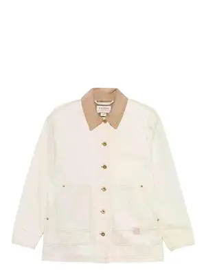 Filson Contrast-collar Patch-pocket Jacket - Neutrals