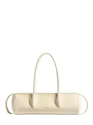 Khaite Leather Shoulder Bag - Neutrals