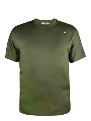 Stone Island Crew-neck Logo-detail T-shirt - Green