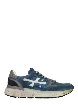 Premiata Mick 8120 Suede Sneakers - Blue