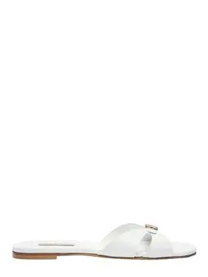 CASADEI Jane Buckle-Strap Leather Sandals