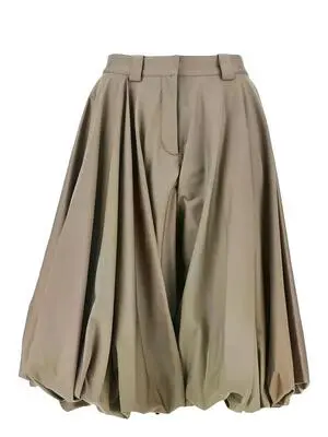 Balenciaga Gathered Balloon-leg Shorts - Neutrals