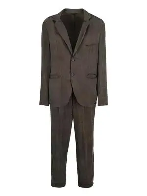 Giorgio Armani Corduroy Two-piece Suit - Grey