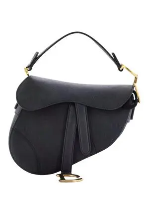 DIOR Saddle Handbag Leather Mini Shoulder Bag