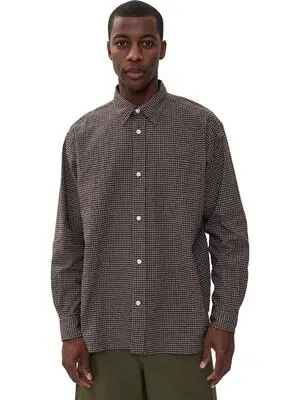 NORSE PROJECTS Espevik Check Oversized Shirt