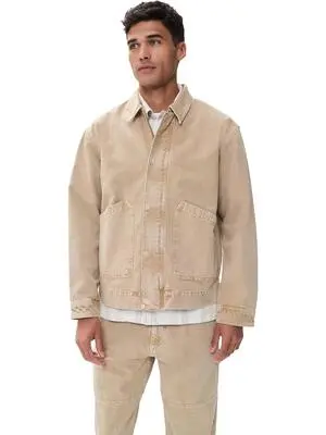 Rag & Bone Canvas Hudson Jacket - Antitaupe