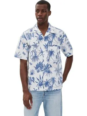 Universal Works Camp Shirt - White