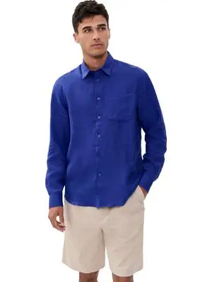 Vilebrequin Caroubis Linen Shirt - Marrakech