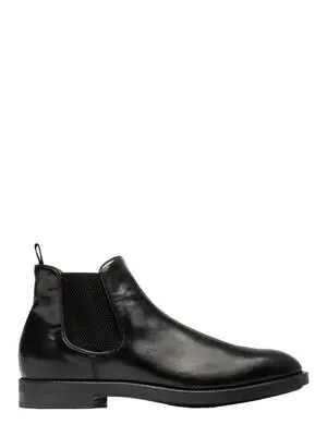 Officine Creative Silent Leather Chelsea Boots - Black