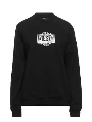 DIESEL® Cotton-elastane Sweatshirt - Black