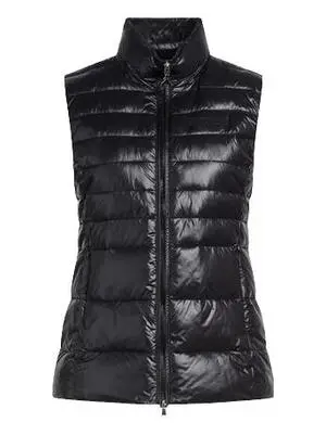 Patrizia Pepe Lightweight Padded Vest - Black