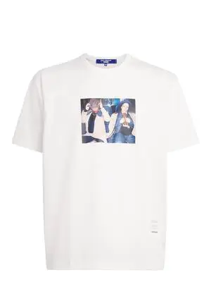 Junya Watanabe Cotton Graphic T-shirt - White