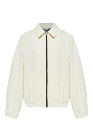 Jacquemus Lightweight Jacket With Classic Collar - Cream