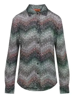 Missoni Sequin Shirt Green
