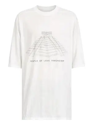 Rick Owens Jumbo Short-sleeve T-shirt - White