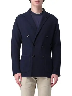 LARDINI Double-breasted Blazer - Blue