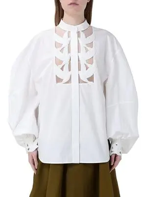 Zimmermann Embellished Shirt - Ivory