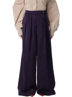 Dries Van Noten Wide-leg Tailored Trousers - Blue