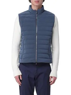 MOORER Puffer Vest - Denim