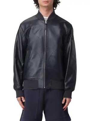 Mackage Leather Bomber Jacket - Blue