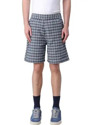 Carhartt Work In Progress Textured Plaid Shorts - Red