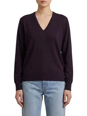 Dries Van Noten Dries Van Noten V-Neck Sweater Violet