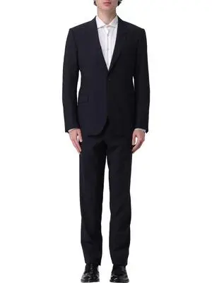 LARDINI Single Breasted Suit In Wool Blend - Blue
