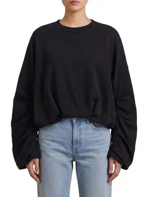 Dries Van Noten Cotton Sweatshirt - Black