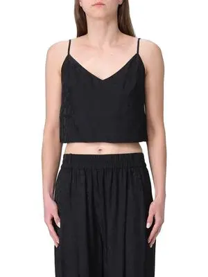 Pinko Jacquard Print Cami Top - Black
