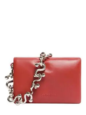 Sportmax Softy Padded Nappa Leather Bag - Red