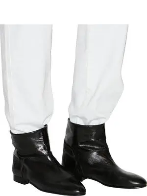Isabel Marant Juoza Patent Leather Boots - Black